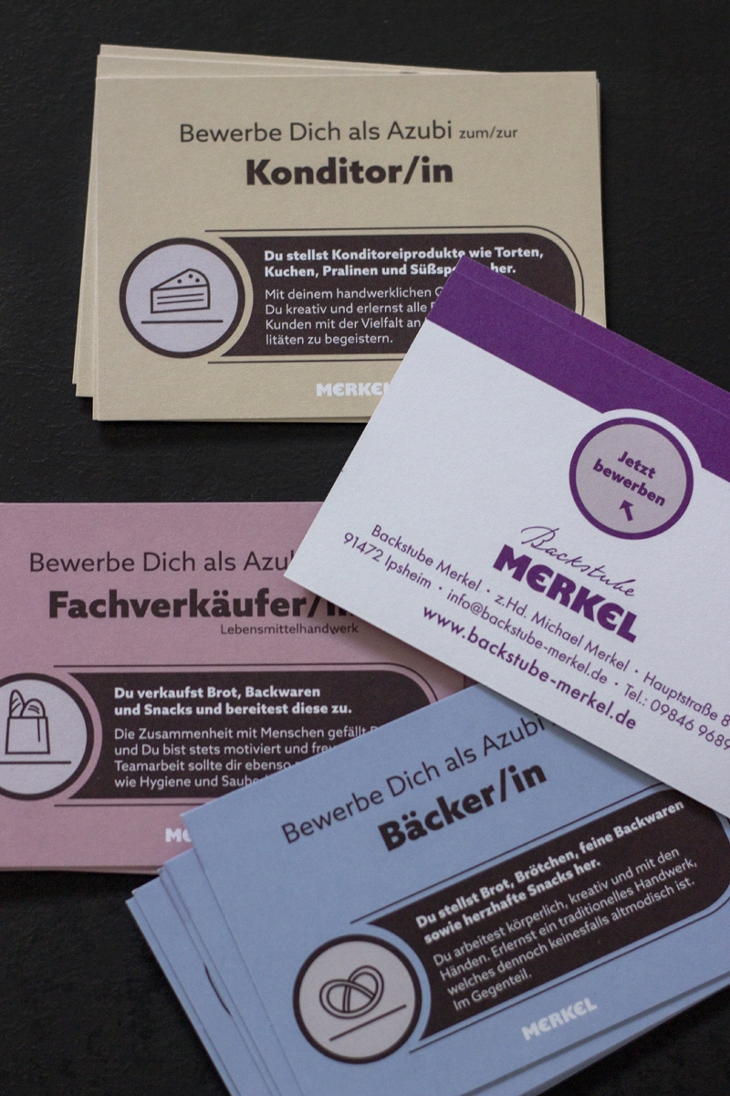 Flyer für Azubi-Messe 2018 - 100gbesser Werbeagentur Neustadt/Aisch